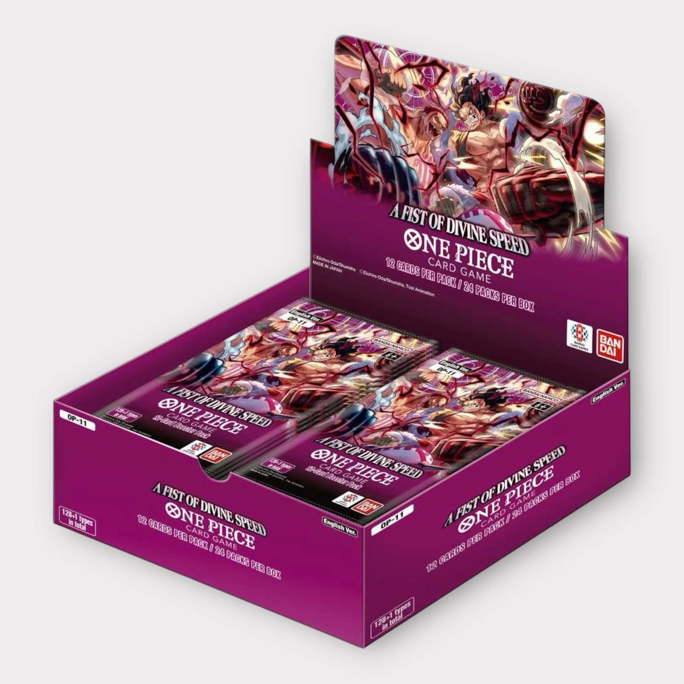 ONE PIECE TCG - BOOSTER DISPLAY: OP-11 A FIST OF DIVINE SPEED - EN