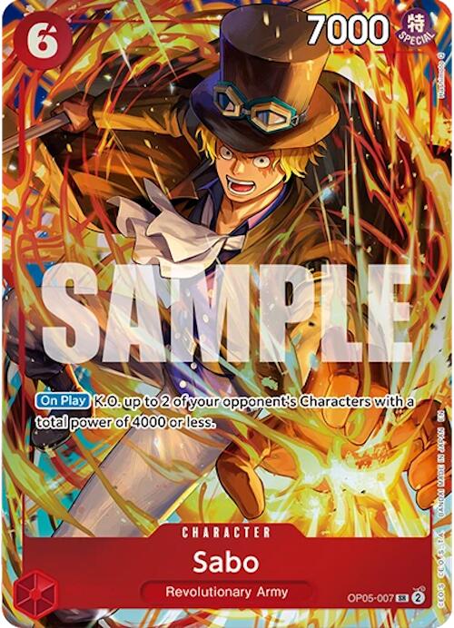 Sabo (Illustration Box Vol.5) [OP-PR - OP05-007]